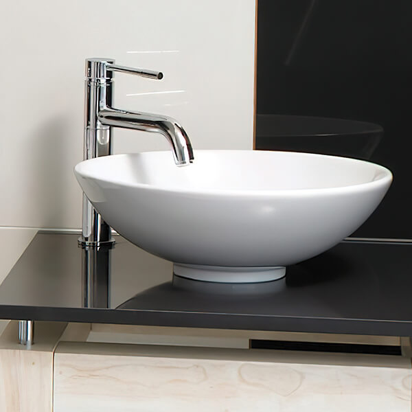RAK Diana White 420mm Vanity Bowl - DIANAM