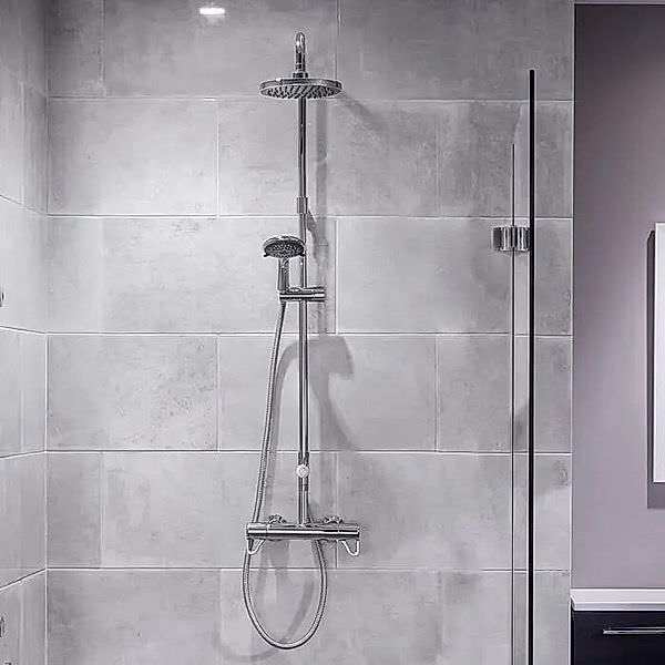 Triton Elina TMV3 Inclusive Chrome Bar Diverter Mixer Shower Set