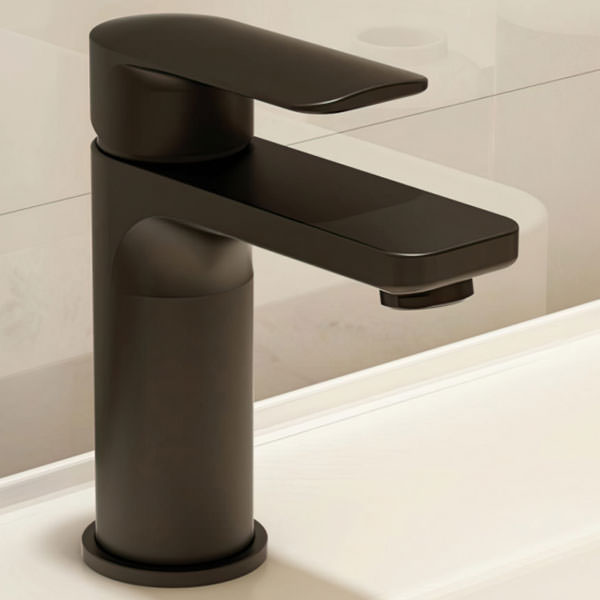 IMEX Suburb Deck Mounted Basin Mixer Tap With Universal Clicker Waste ...