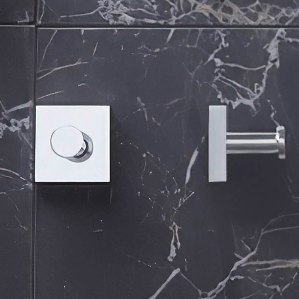 Roper Rhodes Restore Chrome Square Robe Hook - DC7011.