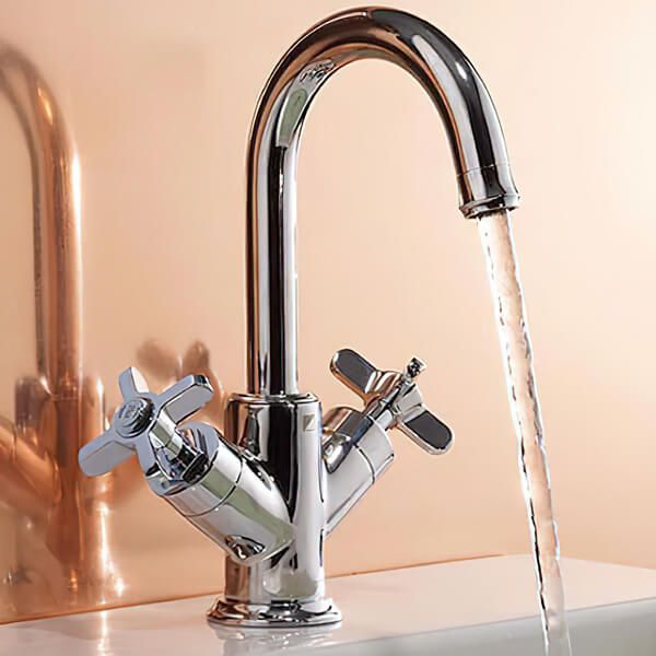 Roper Rhodes Wessex Basin Mixer Tap With Click Waste Chrome | T661002