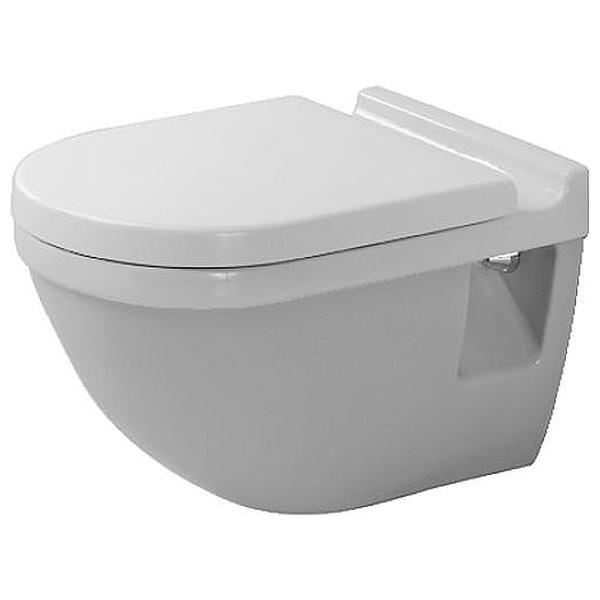 Duravit Starck 3 540mm White Wall Mounted Toilet - 2200090000