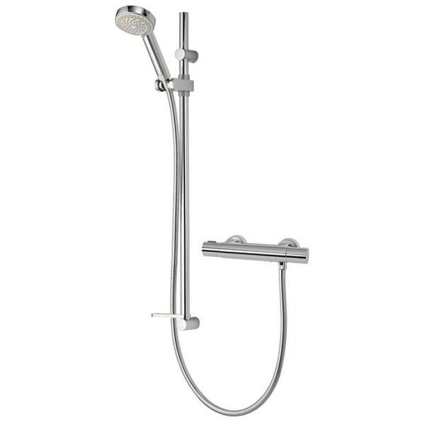 Aqualisa Midas 110 Chrome Thermostatic Bar Shower Mixer Valve With ...