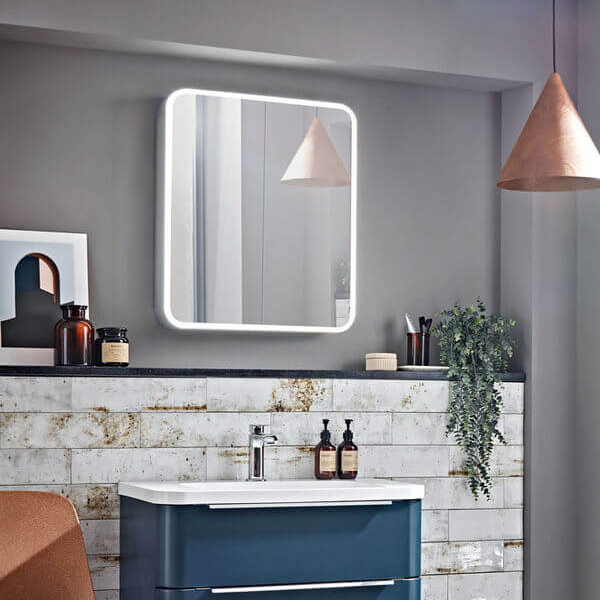 Roper Rhodes System Illuminated Double Door Mirror Cabinet - SYC060.