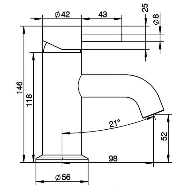 Roper Rhodes Craft Single Lever Basin Mixer Tap Chrome With Click Waste ...