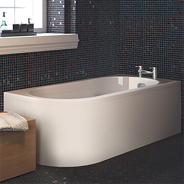 Corner Baths & Offset Baths Sale - QS Supplies UK