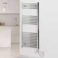 MHS Rads 2 Rails Aldgate Straight Chrome Towel Rail - NALCH-H-080-40