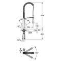 Grohe K7 Mono Kitchen Sink Mixer Tap With Metal Lever - 32950000