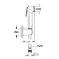 Grohe New Tempesta F 30 Trigger Chrome Spray Set - 26353000